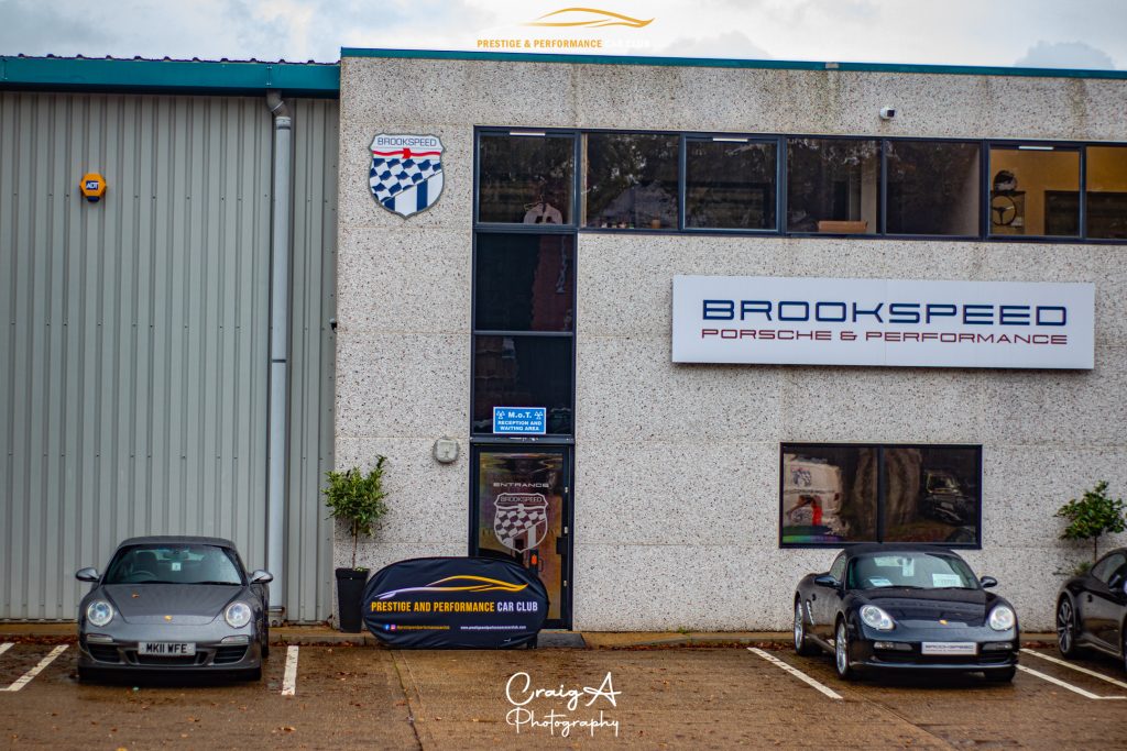 Exclusive Visit to Brookspeed Porsche - Prestige and Performance Car Club